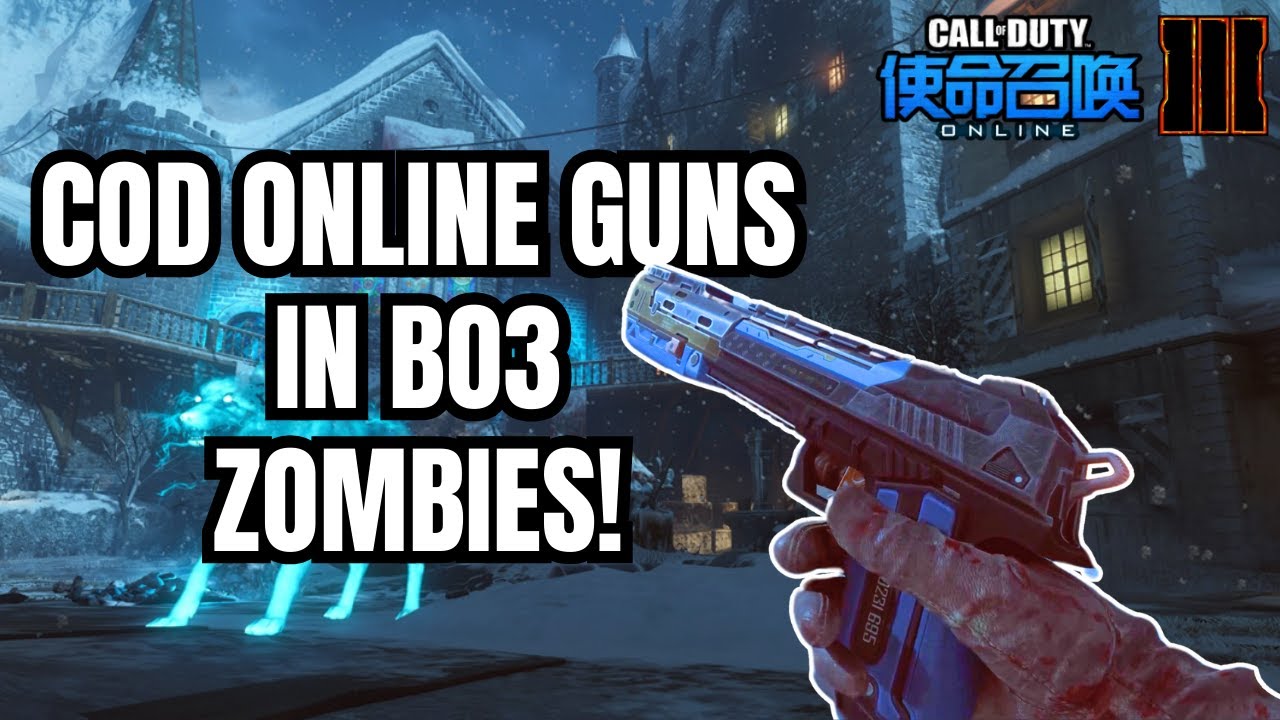 COD ONLINE IN BO3 ZOMBIES (BO3 Zombies CoD Online Mod on Der ...