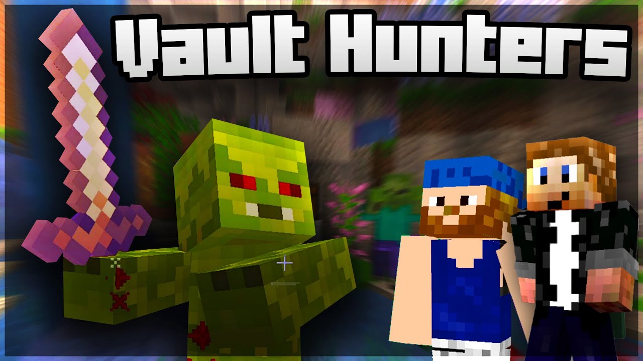 COMPLETING A VAULT!! | Minecraft Vault Hunters Modpack - YouTube