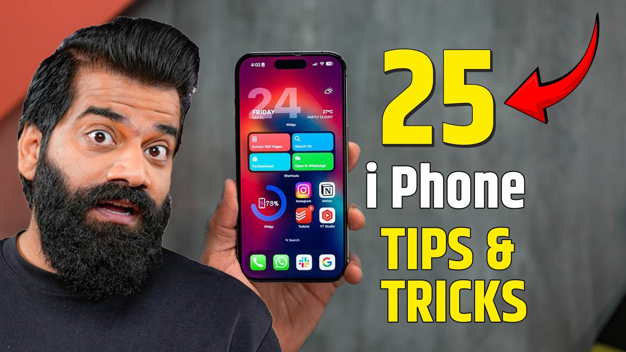 iphone tips and tricks | iphone tips and tricks 2025 | iphone hidden ...