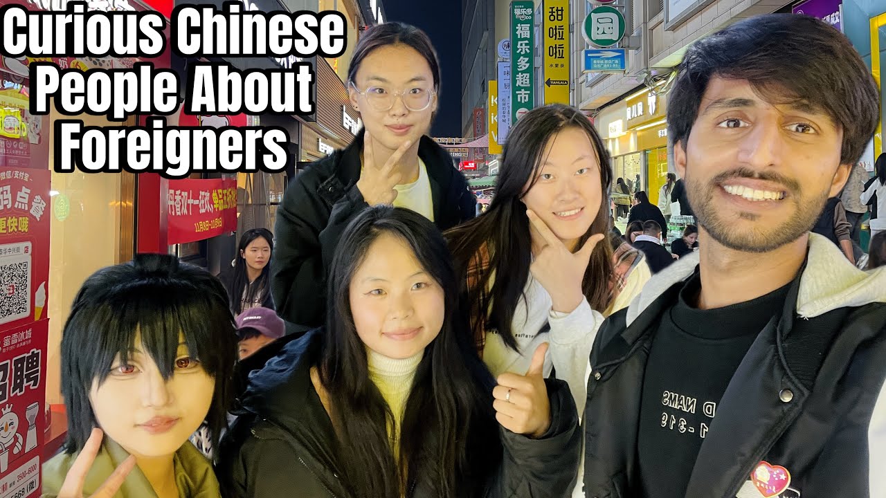 As A Foreigner in China Feels Like a Celebrity 🤩 | Night Life in ...