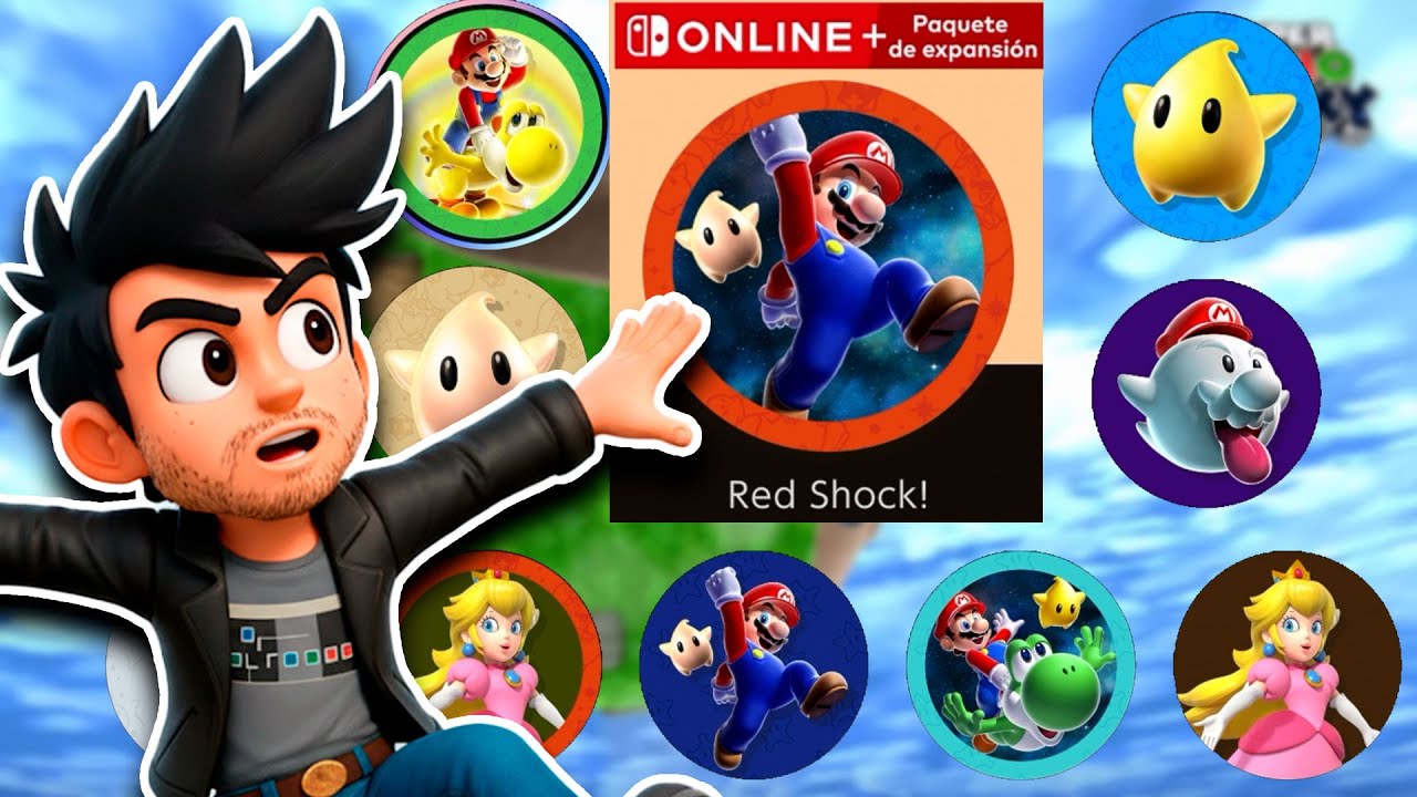 💫 ¡Así consigues los NUEVOS ÍCONOS 🌌 de MARIO GALAXY en Switch! 🌟 - YouTube