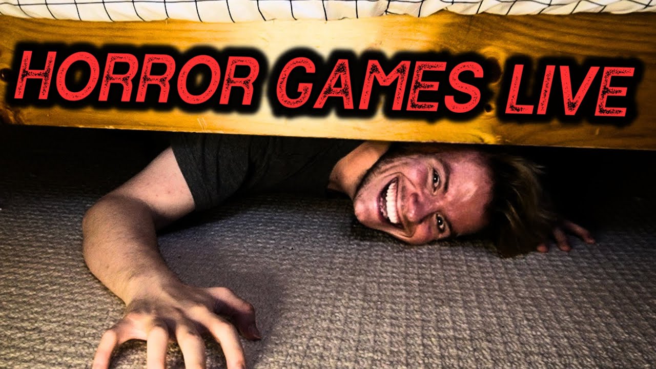 I'M UNDER YOUR BED... (HORROR GAMES LIVE) - YouTube