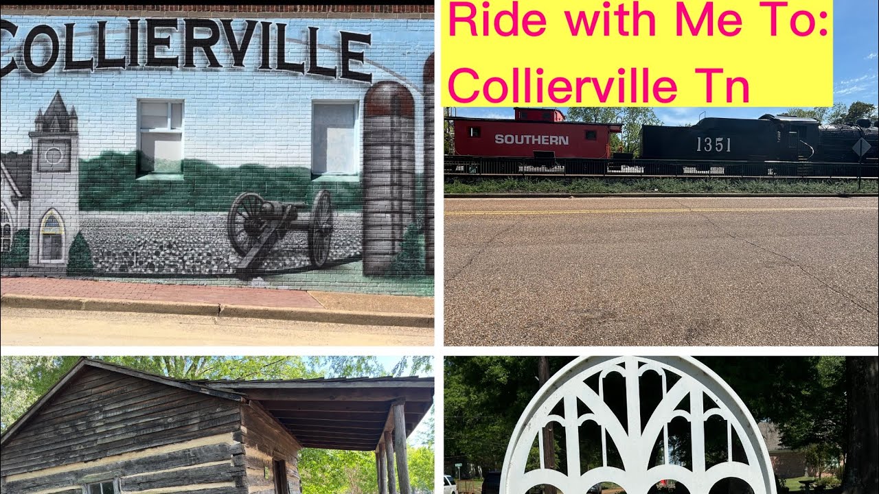 Ride to Historic Collierville TN Town Center and the historic Morton Museum - YouTube