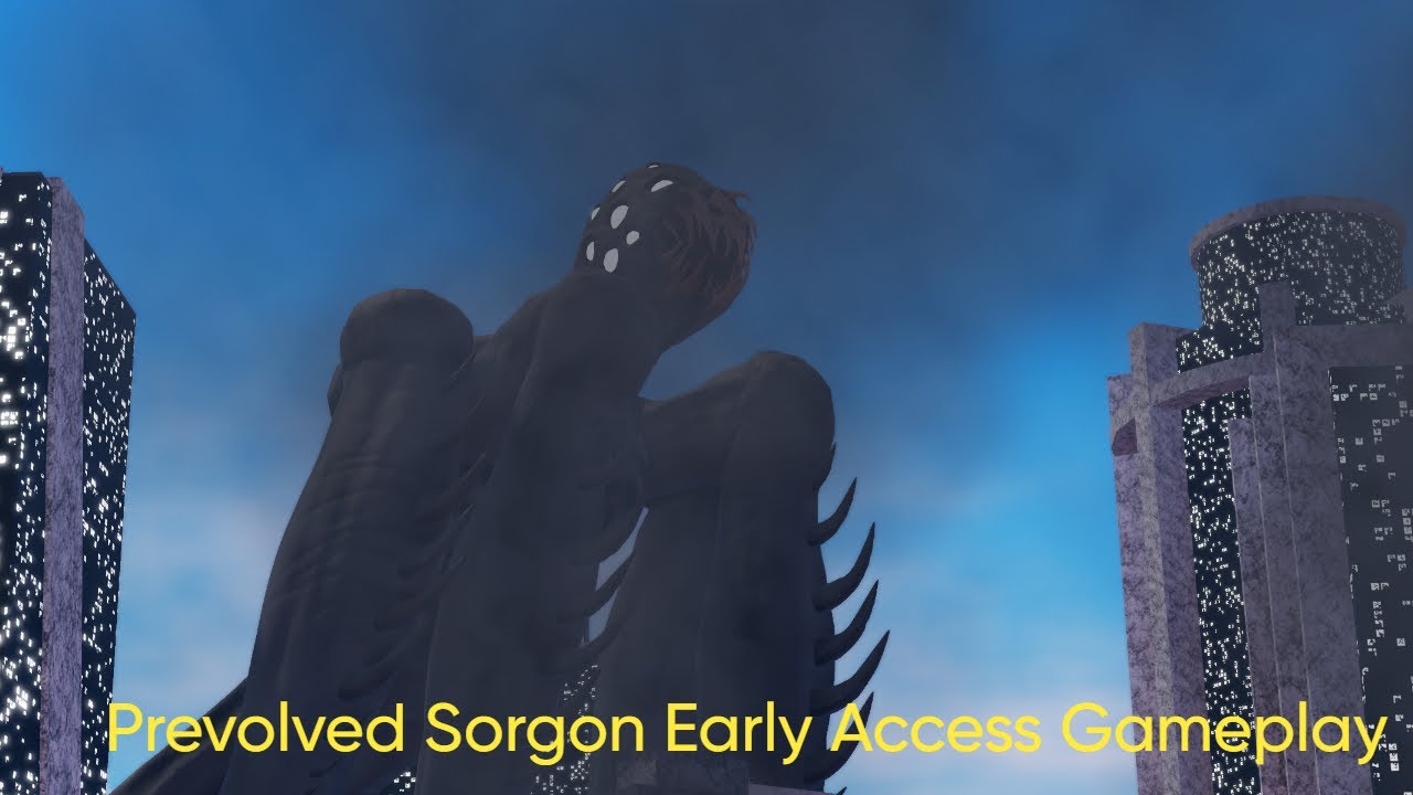 Prevolved Sorgon Early Access Gameplay - Kaiju Battlegrounds Gameplay ...
