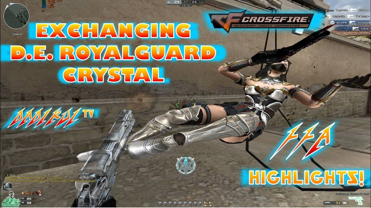 Exchanging Desert Eagle-Royal Guard Crystal + FFA Highlights! CrossFire Philippines! - YouTube