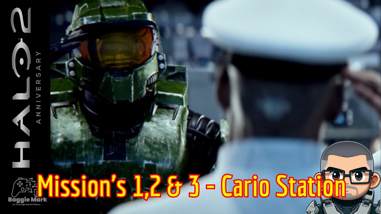 HALO 2 - Missions 1, 2 and 3 - Cairo Station - YouTube