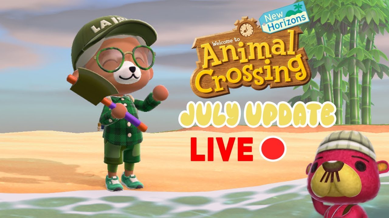 ACNH july update island preparation | Animal Crossing New Horizons ...