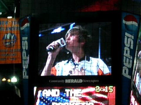 CJ Baran singing the National Anthem - YouTube