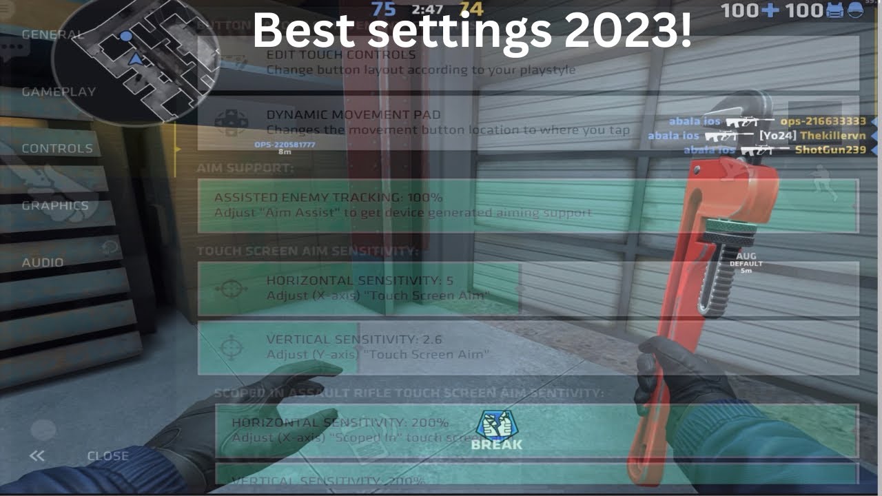 BEST Critical Ops Settings for 2023 - YouTube