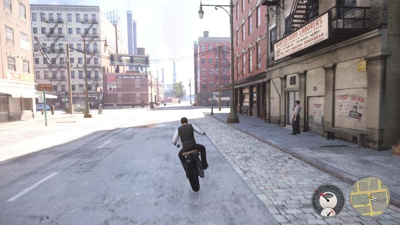 Mafia Motorcycle Gameplay PS5 - YouTube
