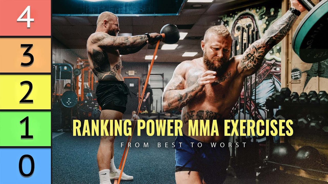Ranking the Top MMA Power Exercises from BEST to WORST! - YouTube