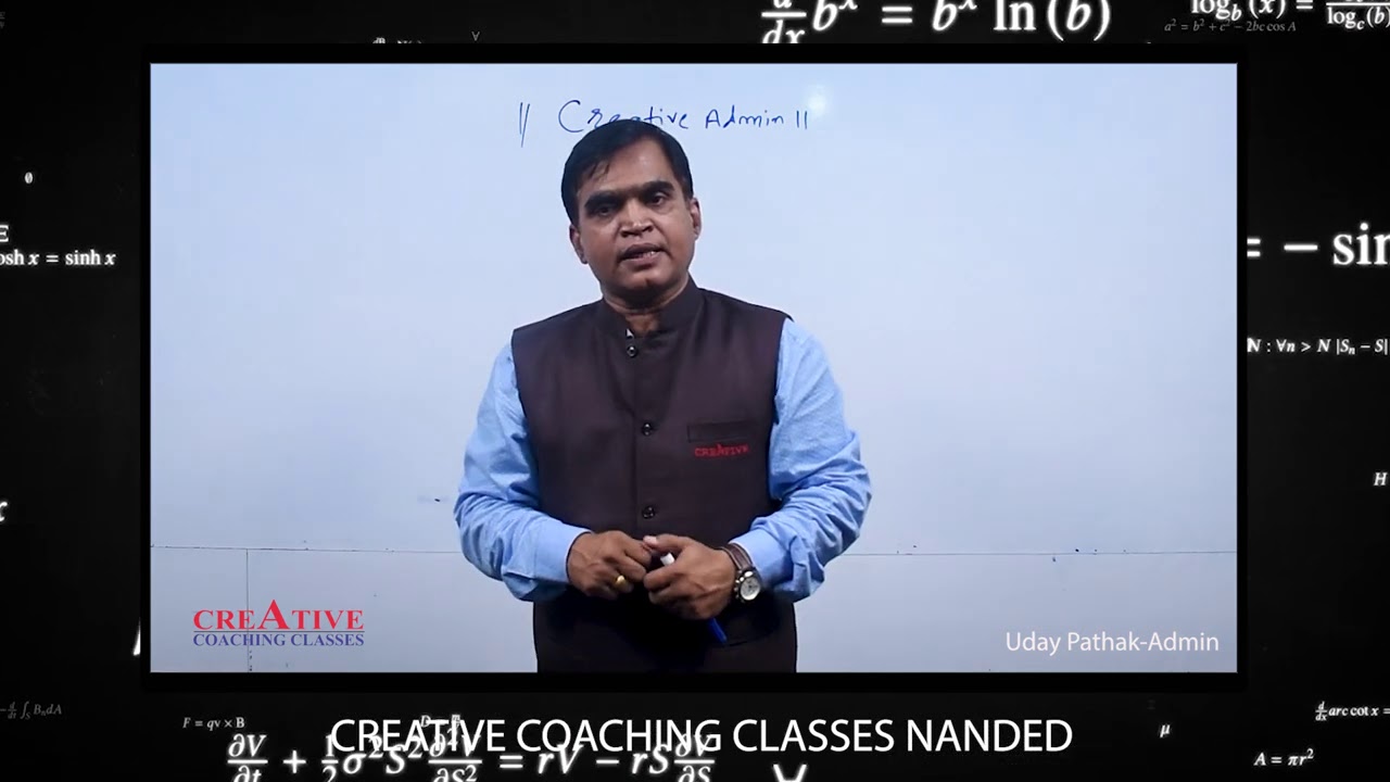 Repeater Guidance 2021 | Uday Pathak Admin | Creative Coaching Classes Nanded | NEET Repeater ...