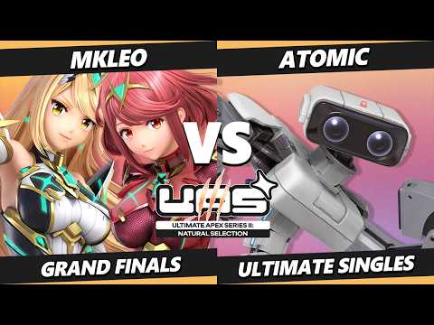 UAS II Finale GRAND FINALS - MkLeo (Pyra Mythra) Vs. Atomic (ROB) Smash Ultimate - SSBU
