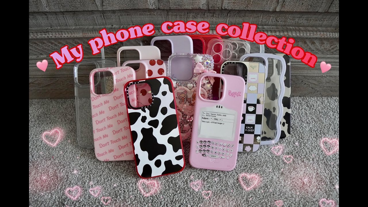 My Phone Case Collection ♡ - YouTube