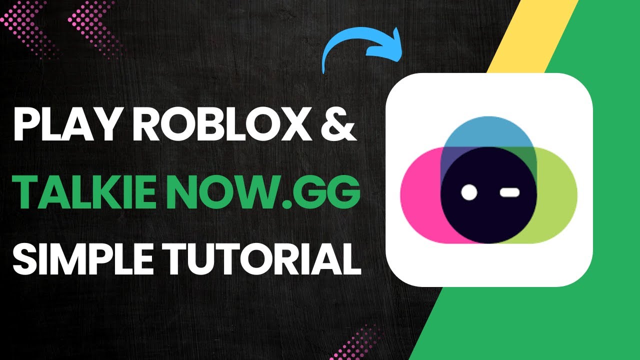 How To Play Roblox And Talkie On Now gg - YouTube