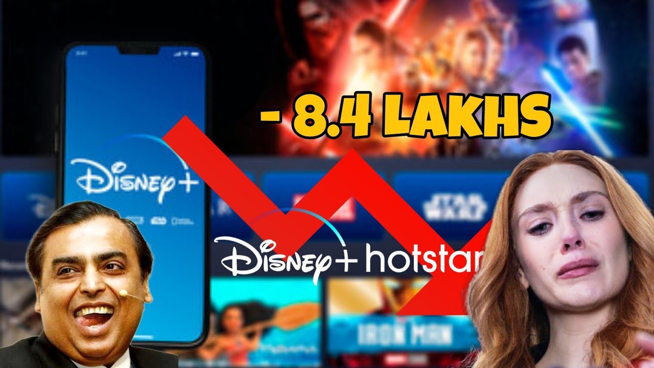 Hotstar Khatam!🫡: Disney+Hotstar Losses 8.4 Lakhs Subscribers In India ...