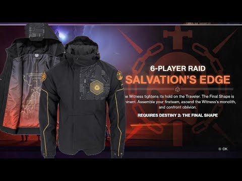 Destiny 2 Salvation's Edge Raid Jacket Unboxing + Preview Bungie Reward ...