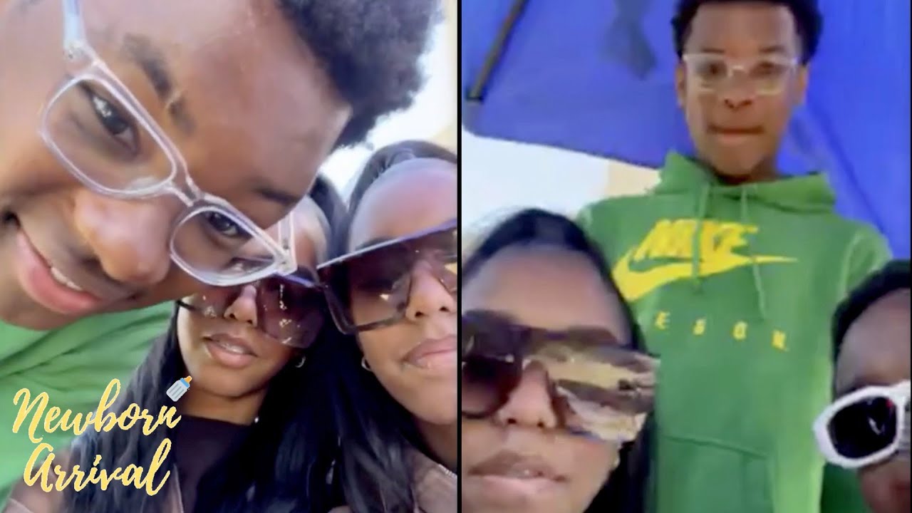 Lebron's Son Bryce Takes Over Diddy's Twin Daughters Live During School ...