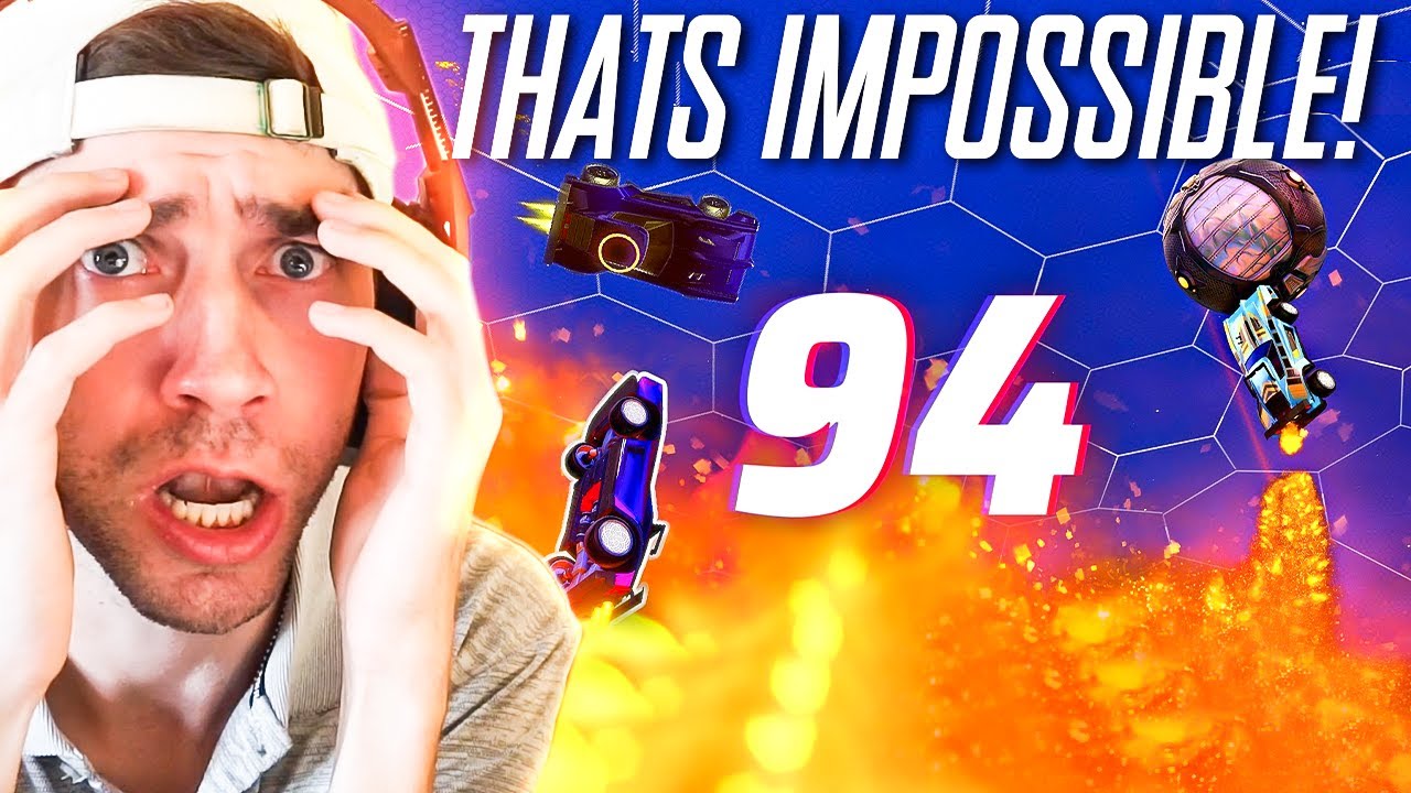 ROCKET LEAGUE INSANITY 94! (RESETS WORLD-RECORD !? INSANE FREESTYLE ...