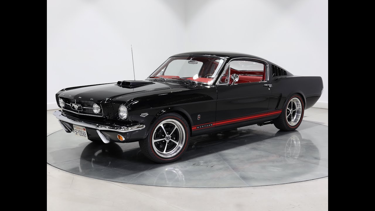 For Sale - 1965 Ford Mustang GT Fastback 289 K-Code - Raven Black - YouTube