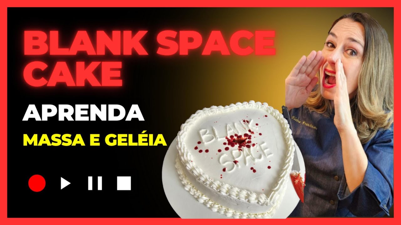 Como recriar o saboroso bolo do clipe Blank Space da Taylor com Massa e ...