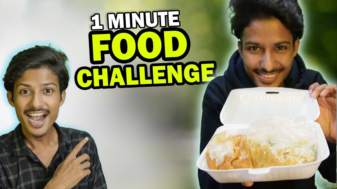 1 Minute Food Challenge - YouTube