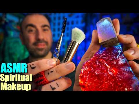 ASMR Spiritual Makeup ✨ But Oops... I Made You Too Sparkly to Sleep 😅
