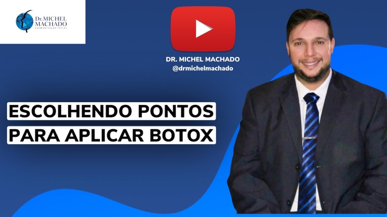 Escolhendo os pontos para aplicar o Botox - YouTube