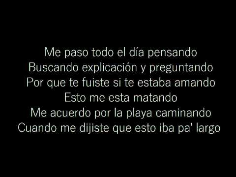 Nicky Jam feat Johnny Prez - Como Te Olvido Letra 2015
