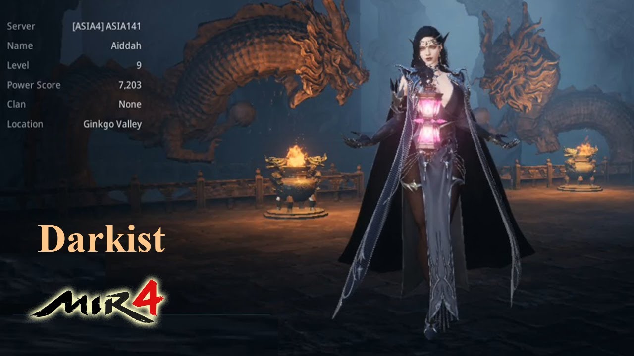 MIR4 Global New Character: Darkist - YouTube