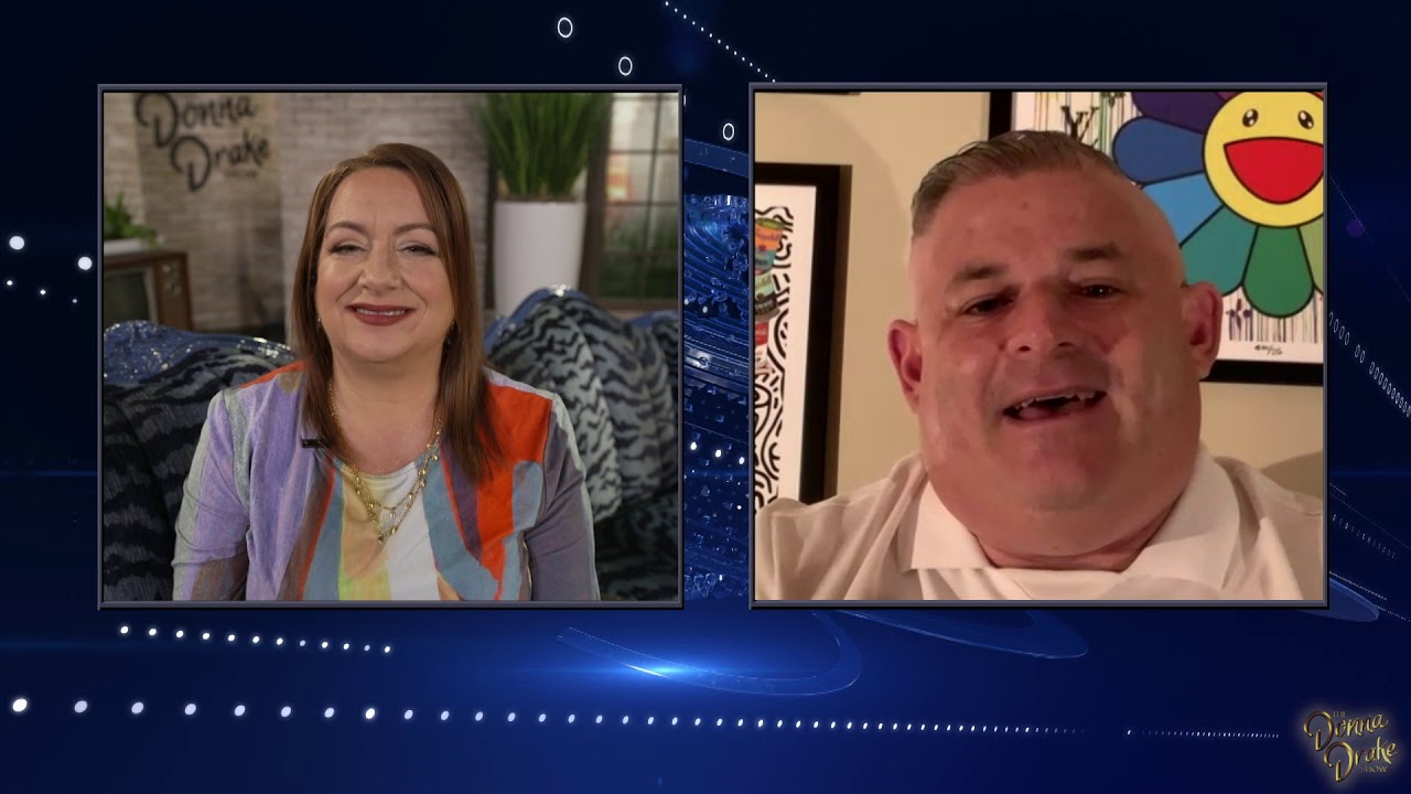 The Donna Drake Show Lives It Up with Correspondent Harlan Friedman ...