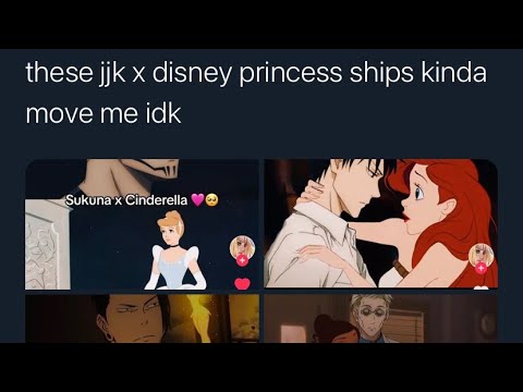 Top Funny JJK x Disney Princesses Ship TikTok 2023 - YouTube