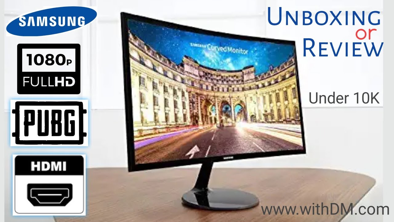 Samsung Curved 23.6 Inch LC24F390 Monitor Review | Best Gaming Monitor ...