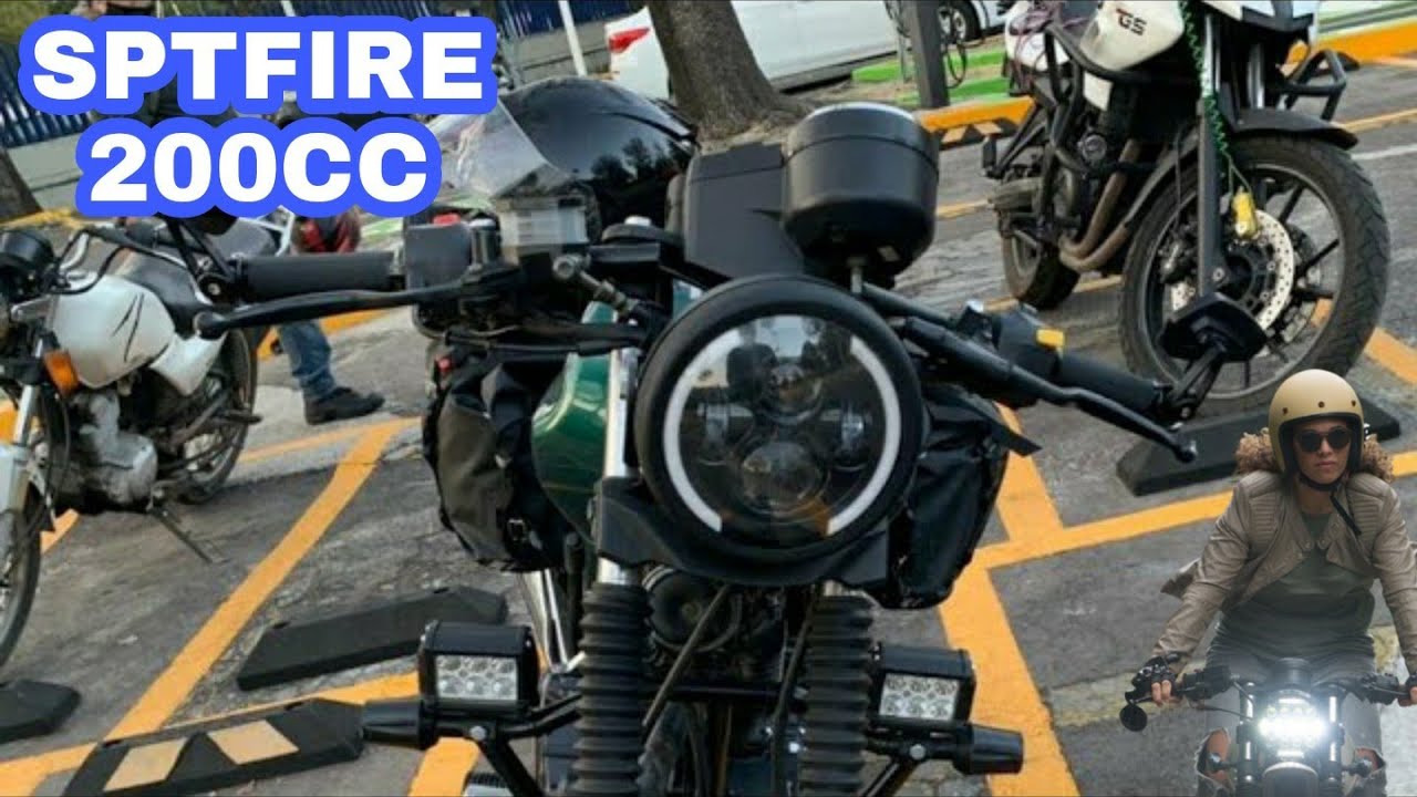 ECHANDOLE UN OJO A LAS SPTFIRE 200 ITALIKA DEL GRUPO CUSTOM BIKERS ...
