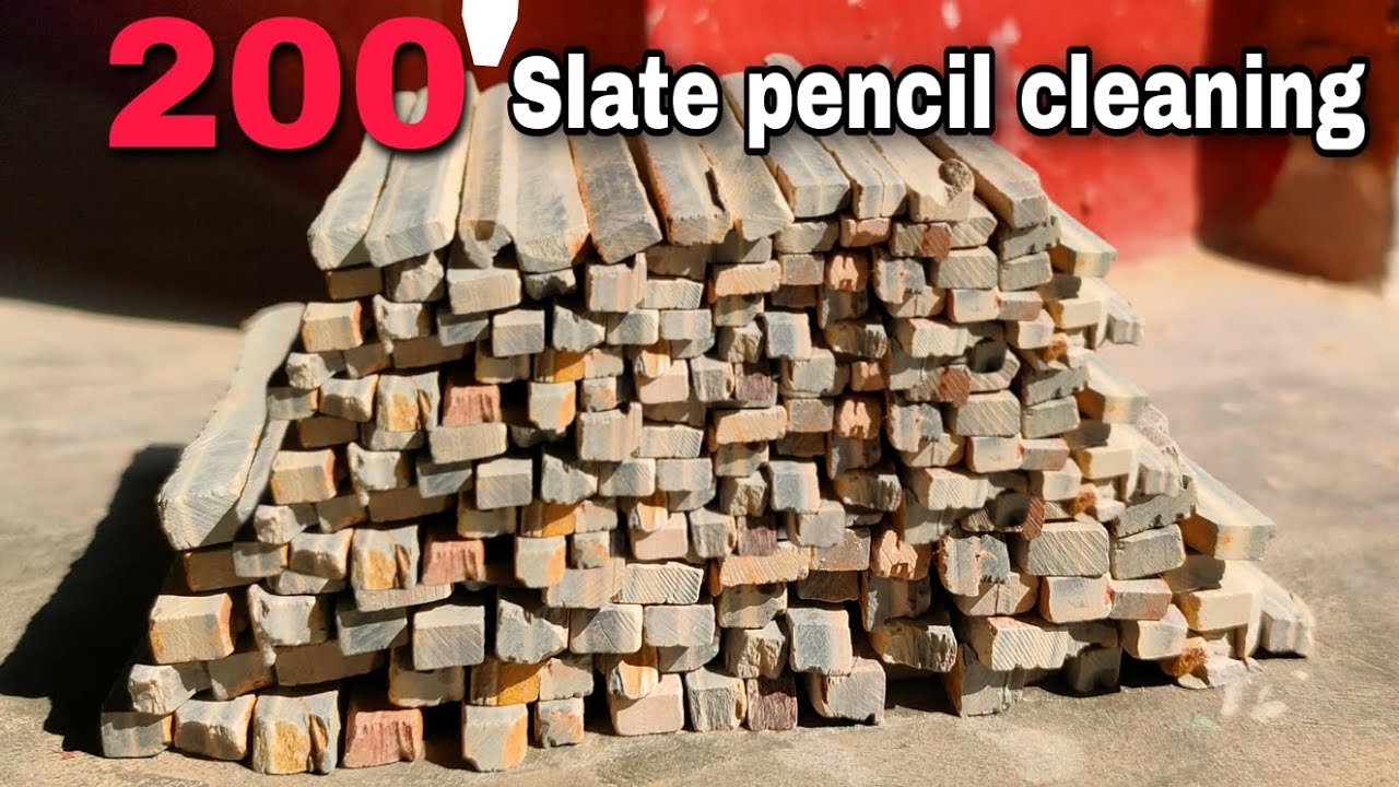200 "" 💥💥 Slate Pencil Cleaning Video 💥💥💥 || - YouTube