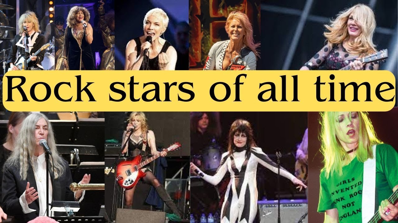 15 Female rock stars who shaped the history of rock N roll||The ...