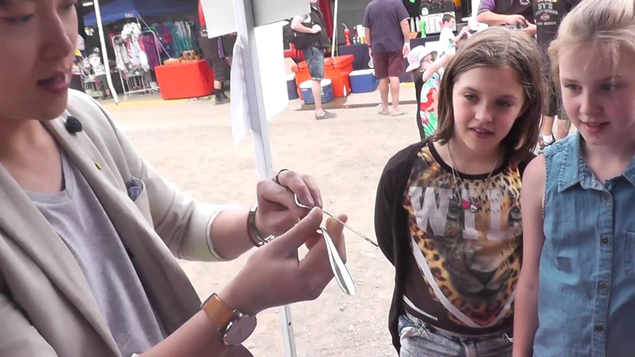 A magician shows Magic Macy a trick! - YouTube