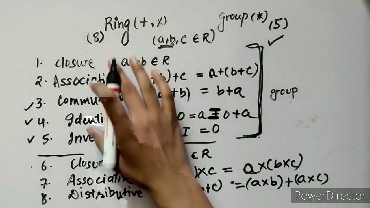 Group and ring theory || Examples|| - YouTube