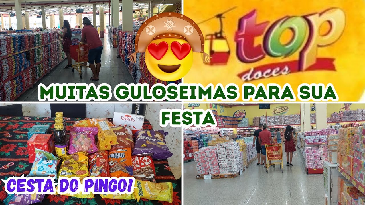 TOUR PELA LOJA TOP DOS DOCES MUITAS COISAS GOSTOSAS PARA SUA FESTA ...