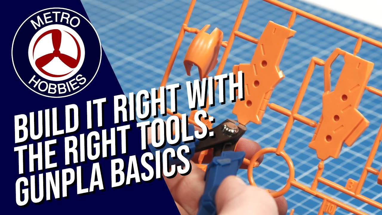 Building Gundam? Use the right tools for the right job! | Bandai Gunpla ...