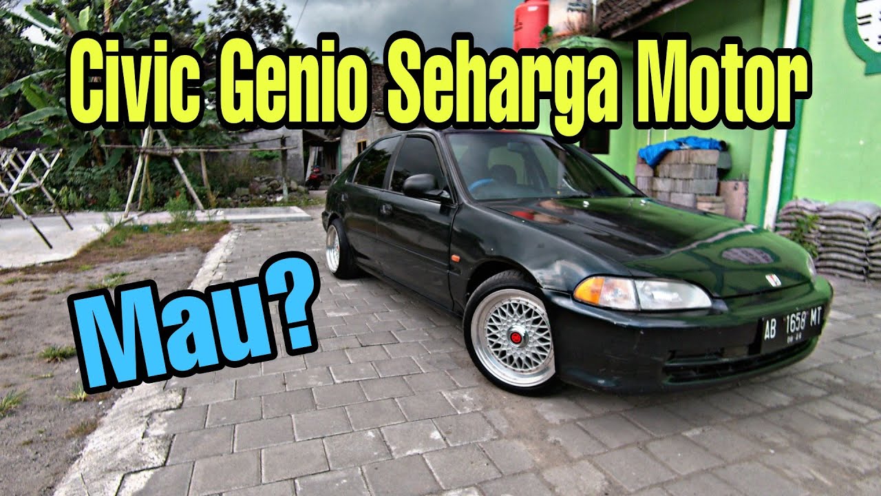 (Sold Out) Murah Honda Civic Genio SR4 1993 - YouTube