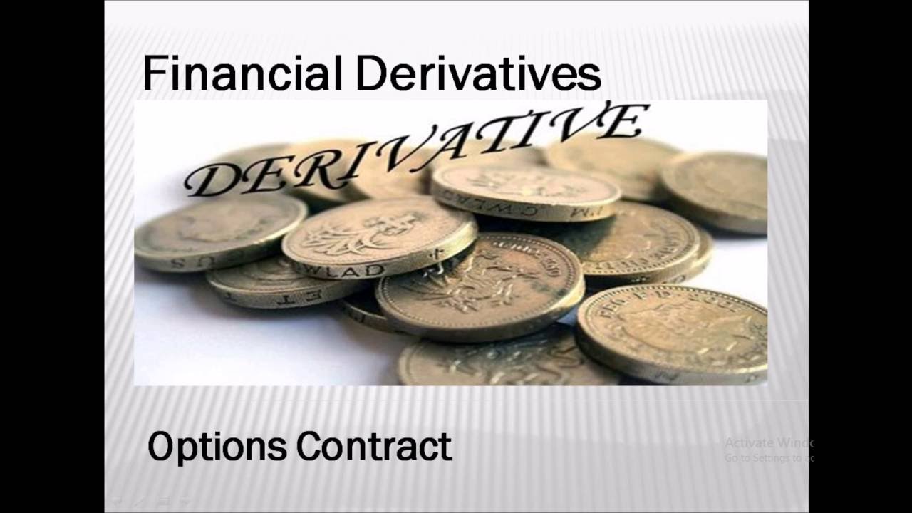 Financial Derivatives - Weapons of Mass Destruction Part II- Options ...