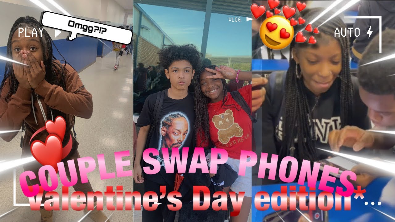 COUPLES SWAP PHONES *vtd editon* FT.ZHY2SHIESTY - YouTube