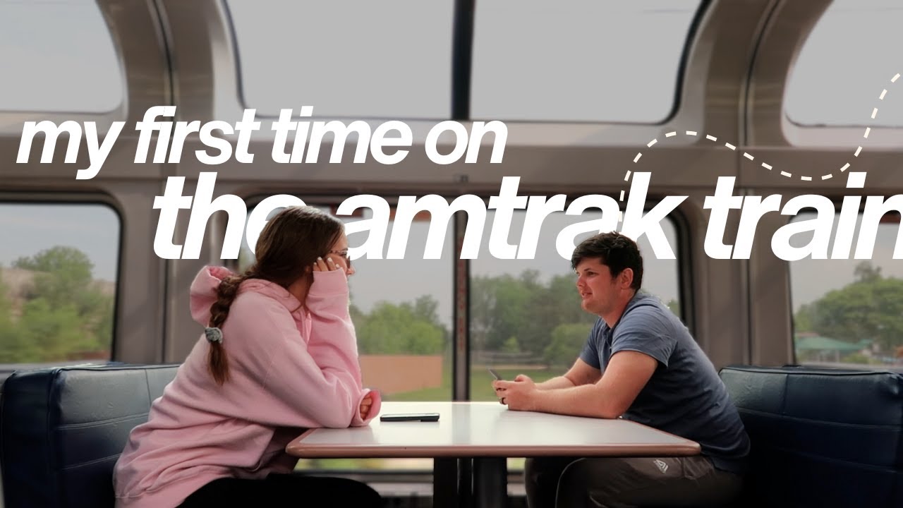 Sleeping in Coach on the Amtrak | traveling 1,000 miles by train! - YouTube