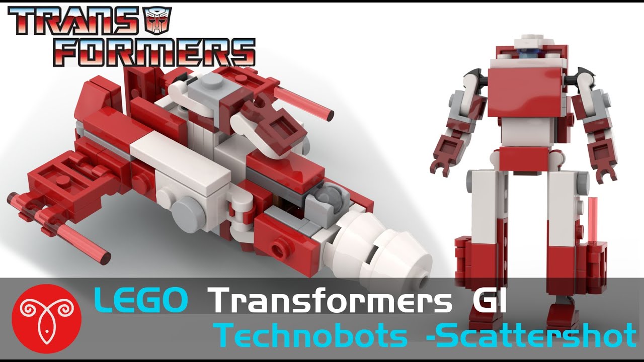 Lego Transformers MOC G1 Computron/Technobots Scattershot Mini ...