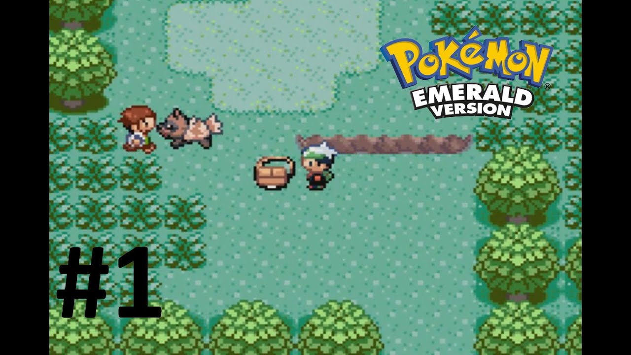 Pokemon Emerald Gameplay Part 1 - Rescue Mission - YouTube