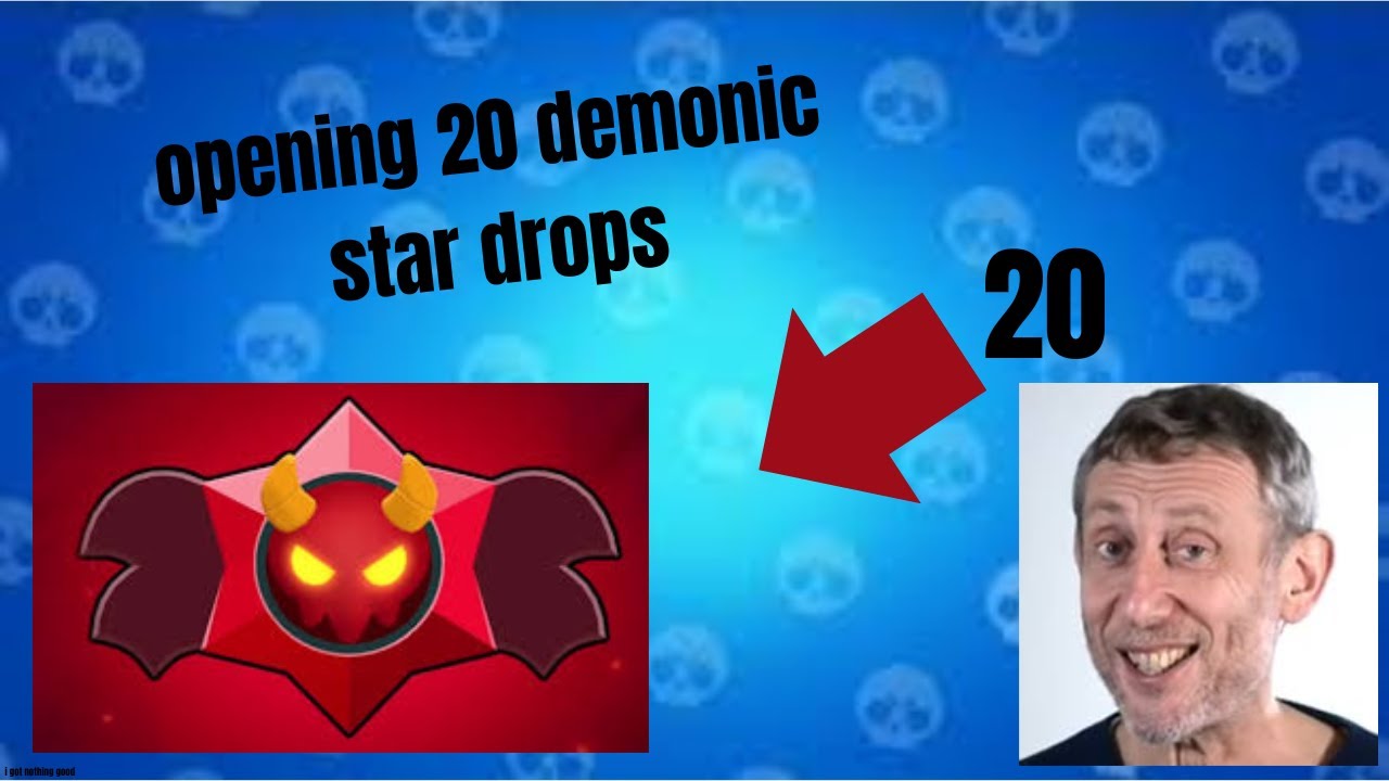 opening 20 demonic star drops (bad luck) - YouTube