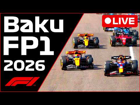 🔴F1 LIVE - Baku GP FP1 - (Data Only)