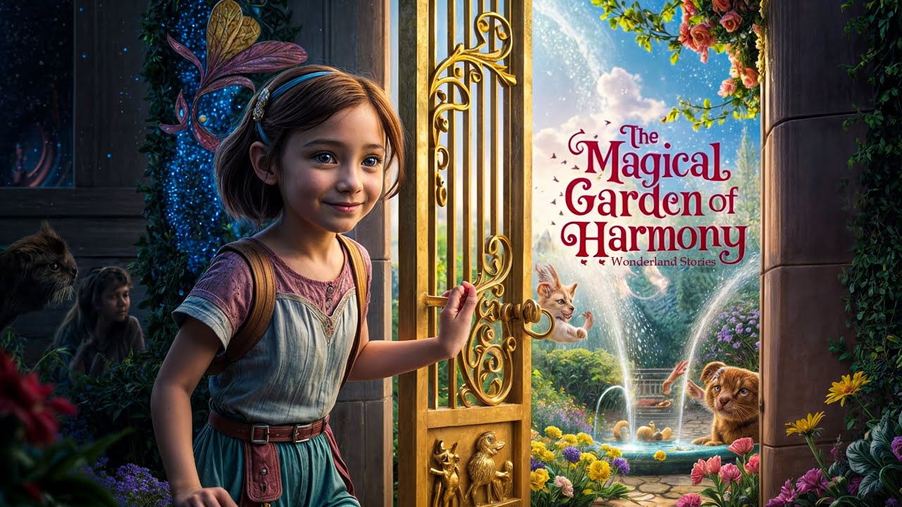 The Magical Garden of Harmony | Wonderland Stories | Enchanting Tale ...