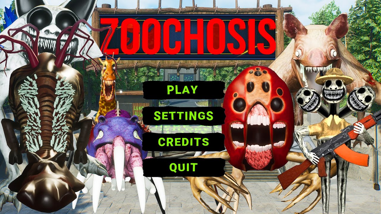 Zoochosis Official Play Game | The zoo is infested with monsters ...